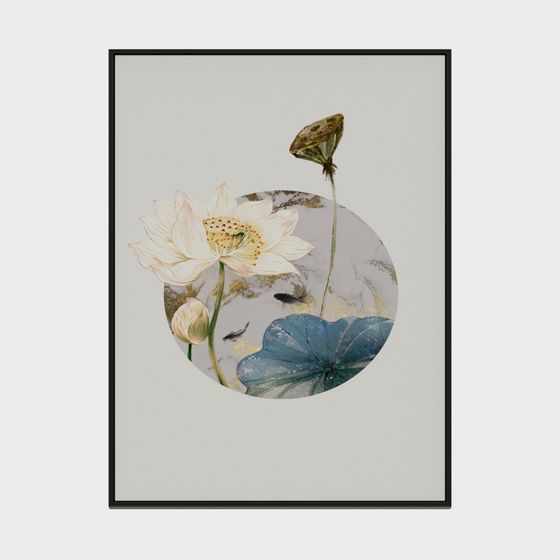 Elegant Lotus Flower 3D model - Lan Yun