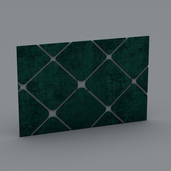 Diamond Pattern Wall Panel 3D model