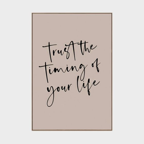 Life Timing Poster 3D model