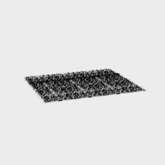 Realistic Low-Poly Grass 3D model