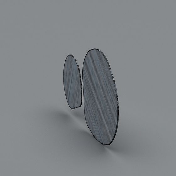 Floating Disc 3D model - Futuristic Design