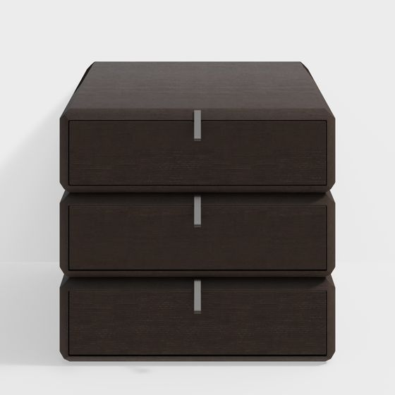 Urban Stack Bedside Table 3D model