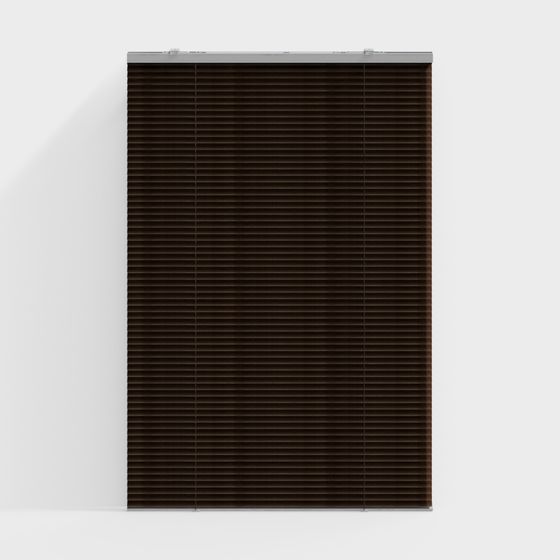Elegant Wooden Shutter 3D model