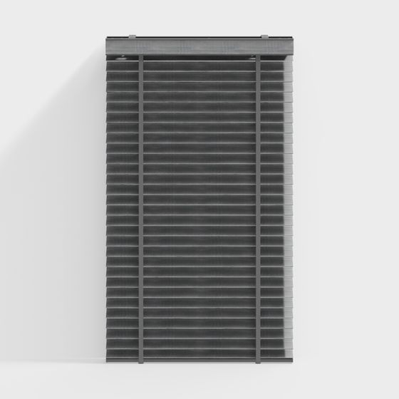 Low Poly Gray Shutter 3D model