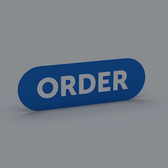 Order Sign 3D Model for Creative Projects