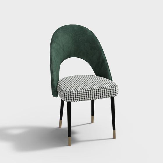 Elegant Modern Chair 3D model