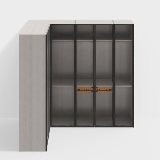 Modern Urban Closet 3D model for Interior Design