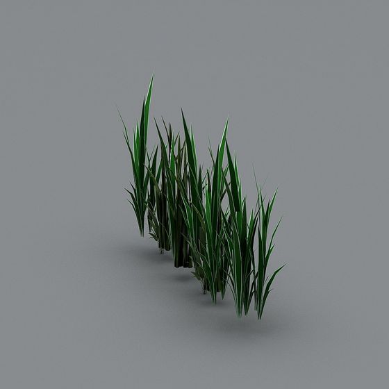 Vibrant Grass 3D Model for Creative Projects