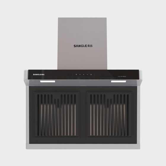 Stylish SANGLE Range Hood 3D model for Modern Kitchens
