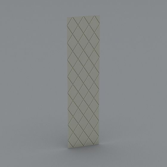 Diamond Texture Wall Panel 3D model