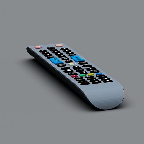 Stylish 3D Remote Control Model
