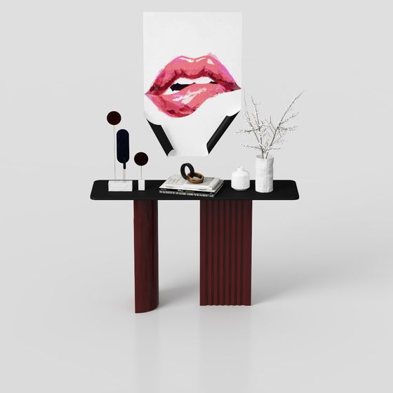 Stylish Living Room Table 3D model