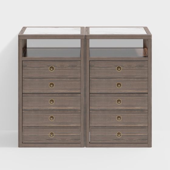 Urban Elegance Dresser 3D model for Modern Interiors