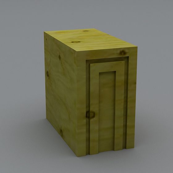 Pine Haven Low-Poly Cabin 3D model