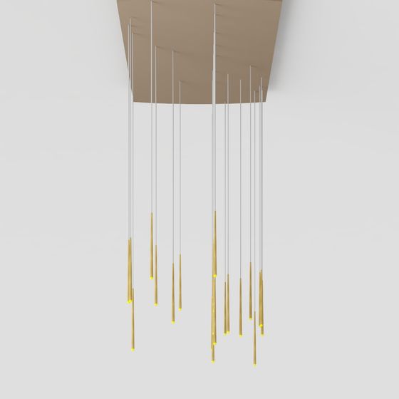 Suspended Light Pillar 3D model