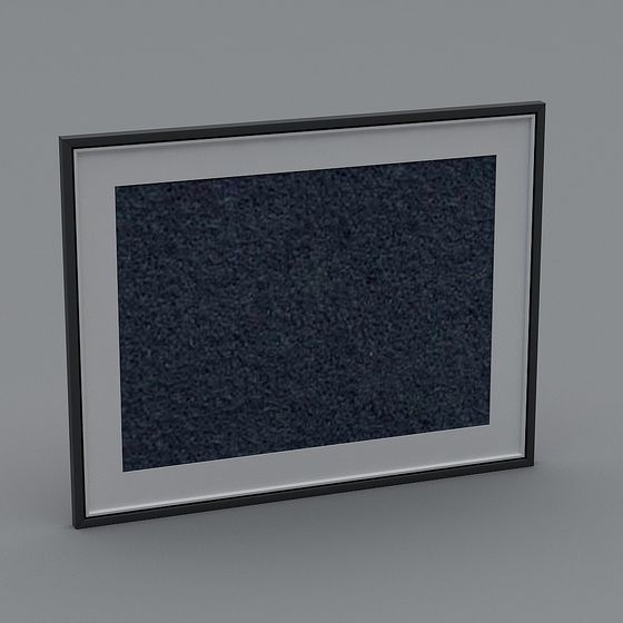 Art Frame 3D Model for Modern Aesthetics