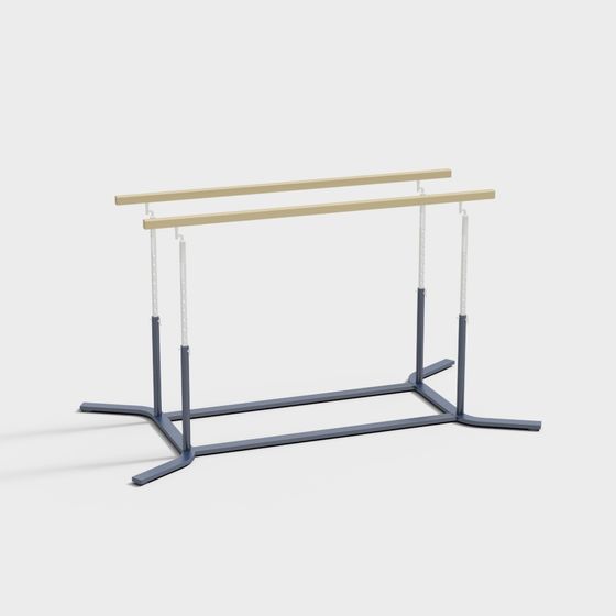 Modern Ballet Bar 3D Model