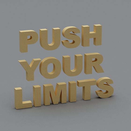 Push Your Limits 3D model