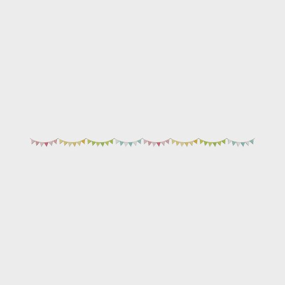 Rainbow Flag Chain 3D model