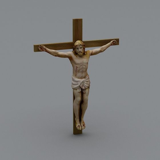 Christ on the Cross 3D model