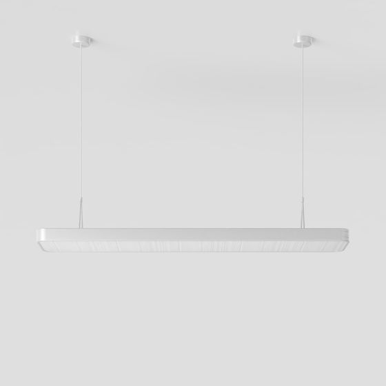Linear Light Fixture 3D model
