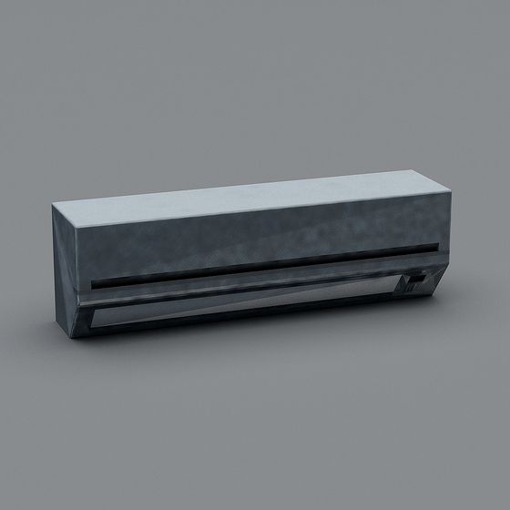 Low-Poly Air Conditioning Unit 3D model