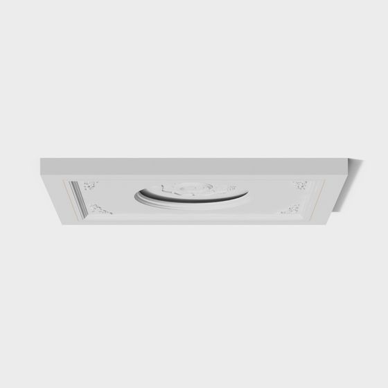 Elegant Ceiling Decorative Panel 3D model for Modern Spaces