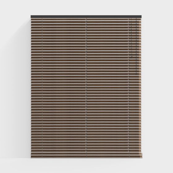 Wooden Shutter 3D Model for Modern Interior Design