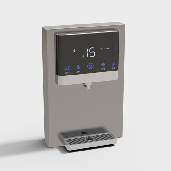 Modern Smart Water Dispenser 3D model