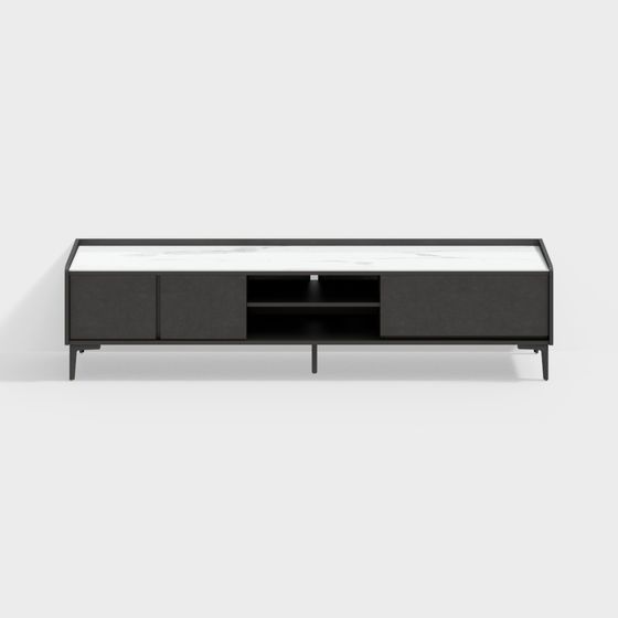 Urban Elegance TV Stand 3D model