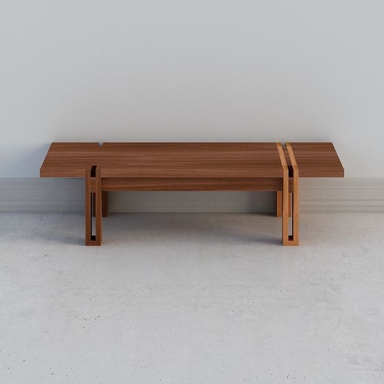 Urban Bench 3D model