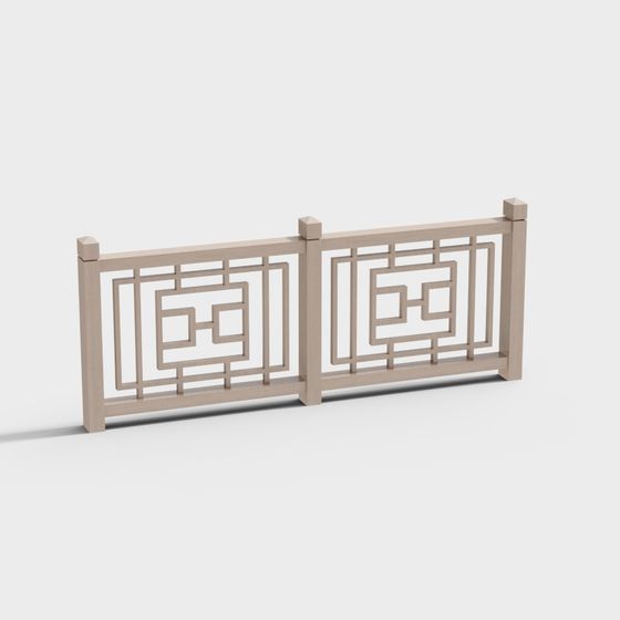 Eastern Rhythm Rail 3D model