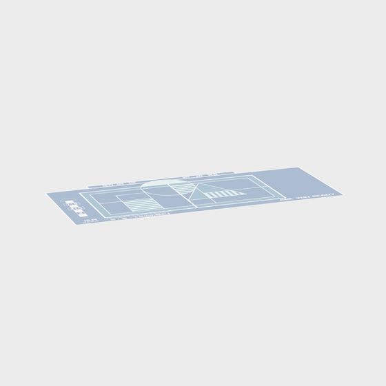 Stylish Tennis Court 3D Model for Creative Projects