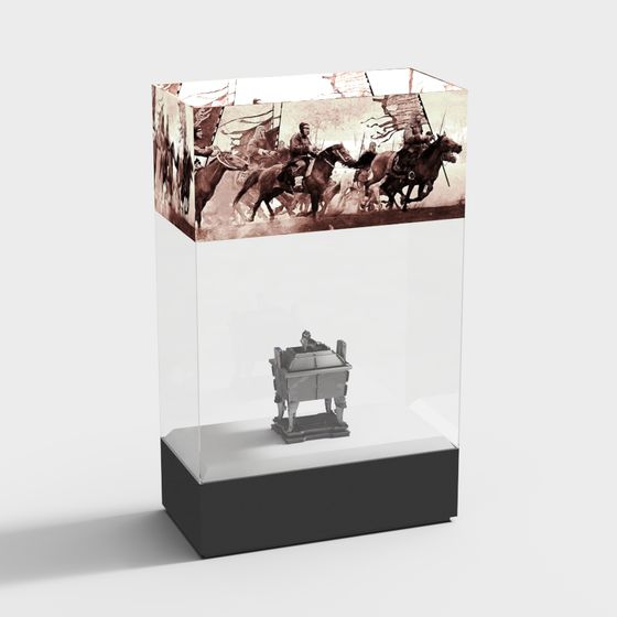 Ancient Battlefield Sculpture 3D model