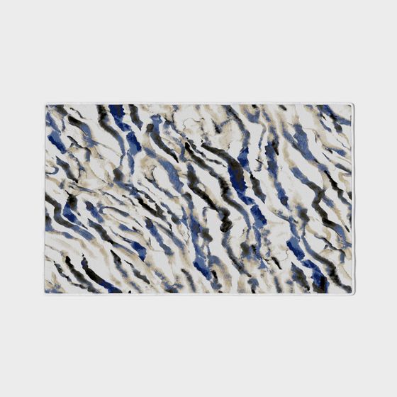 Abstract Flow Pattern Carpet 3D model