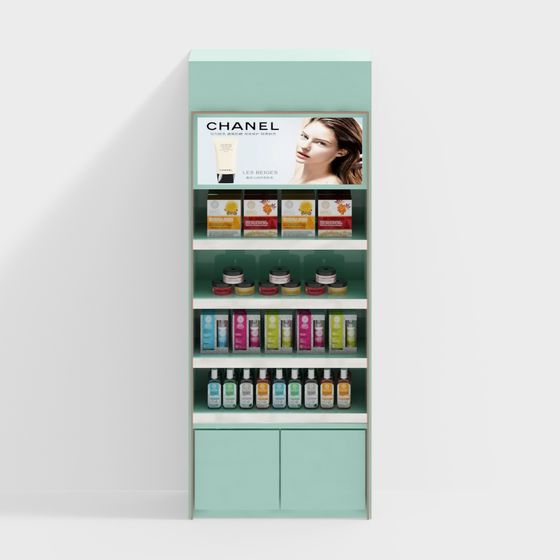 Chanel Display Stand 3D model