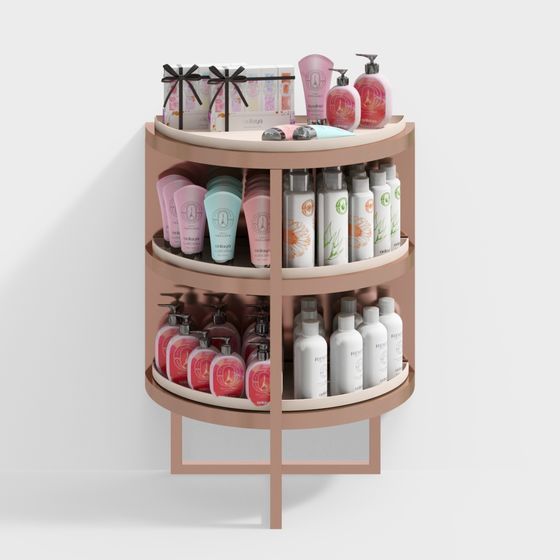 Stylish Rotating Display Stand 3D model