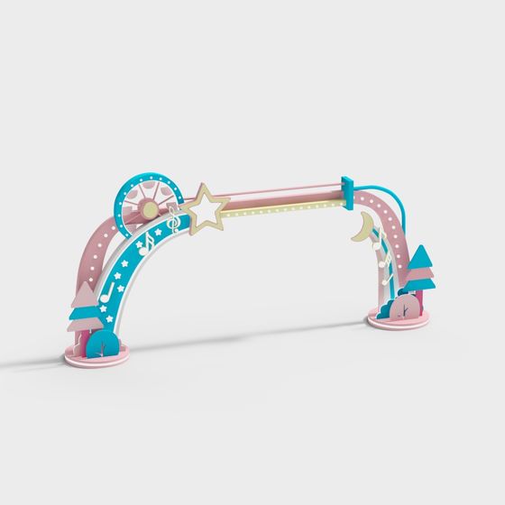 Fairy Tale Arch 3D model