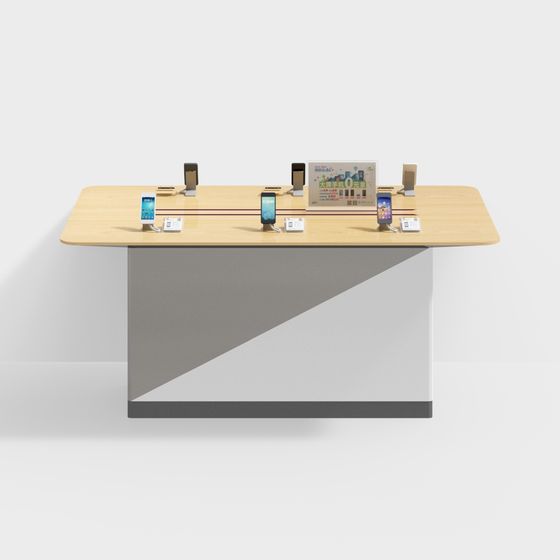 Modern Minimalist Display Stand 3D model