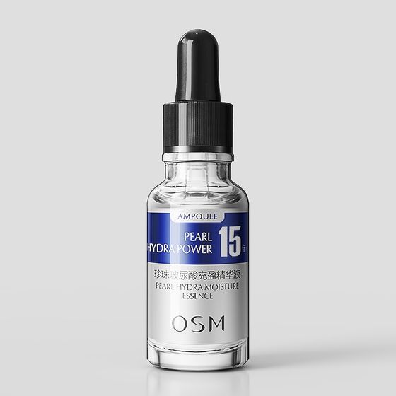 Pearl Hyaluronic Acid Essence Bottle 3D Model