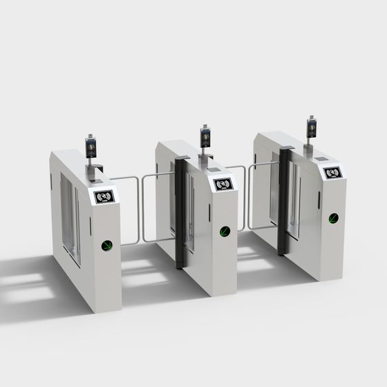 Realistic Smart Turnstile 3D model for Creative Projects