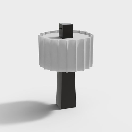 Origami Inspired Paper Fold Lamp 3D model