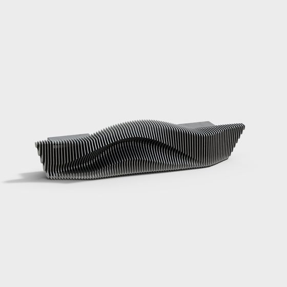 Wavy Chair 3D model