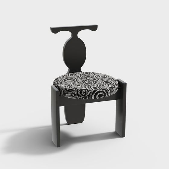 Tribal Fusion Chair 3D model
