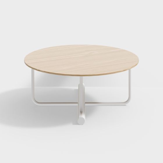 Streamlined Coffee Table 3D model