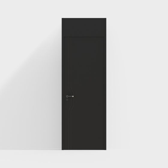 Tech Door 3D model for Modern Urban Environments