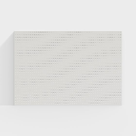 Perforated Panel 3D model