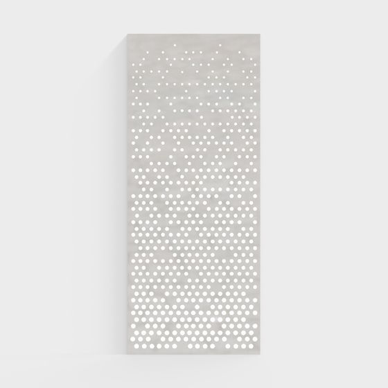 Perforated Panel 3D model