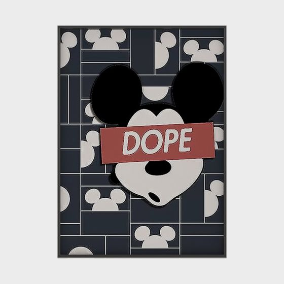 Mickey Mouse Dope 3D Model for Creative Use
