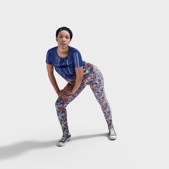 Urban Runner 3D model for Creative Projects